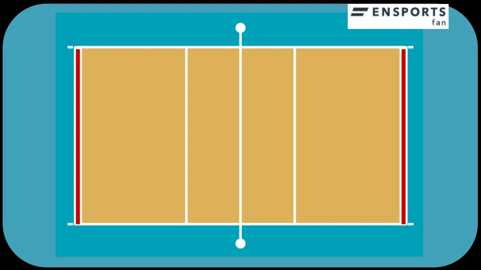 バレーボールコートのサイズやラインの名称を解説 - ENSPORTS fan